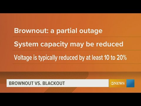 The difference between Brownout vs. Blackout