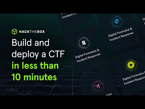 How to build and deploy a CTF in less than 10 minutes | Hack The Box