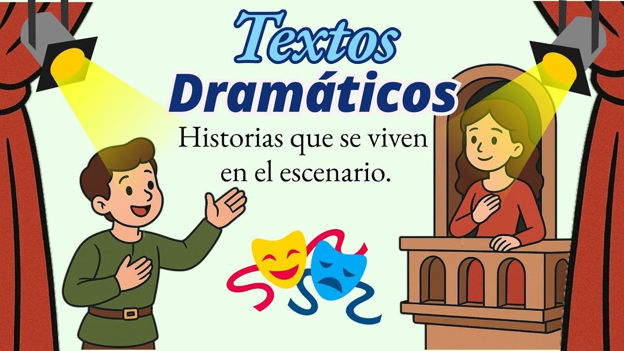 🎬 Los Textos Dramáticos | Todo lo que debes saber [Video educativo]