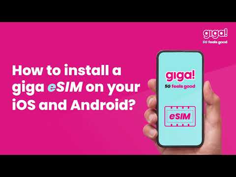 giga 5G eSIM Installation Tutorial