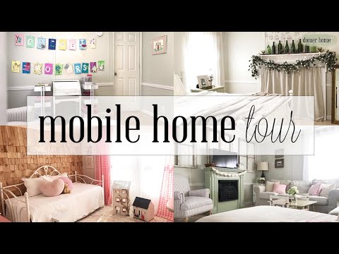 EXTREME MOBILE HOME FIXER UPPER TOUR | BEFORE & AFTER