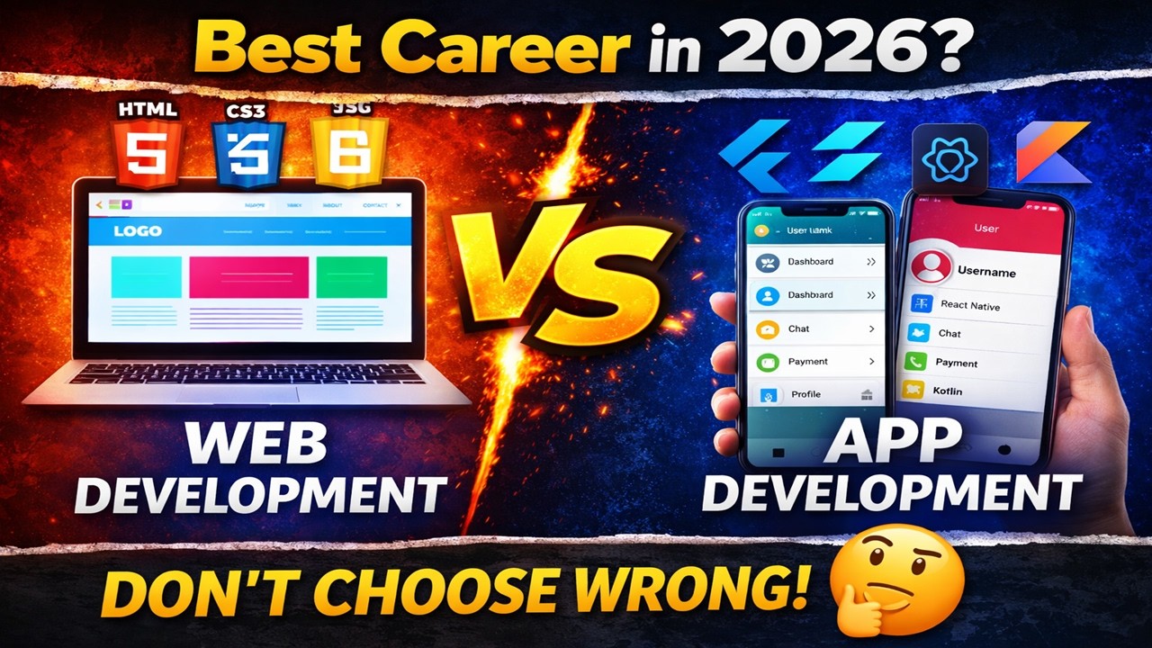 Web Development vs App Development 2026 Guide