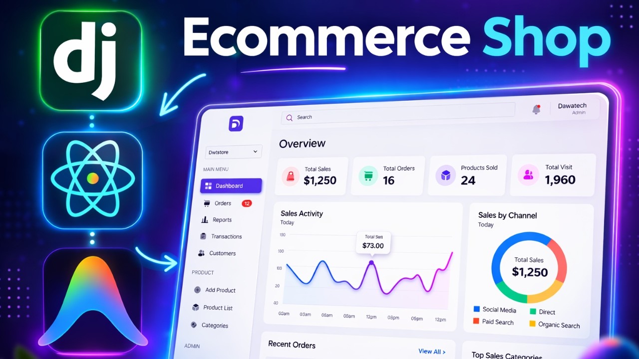 I Built an Ecommerce Marketplace with Django, React & Antigravity