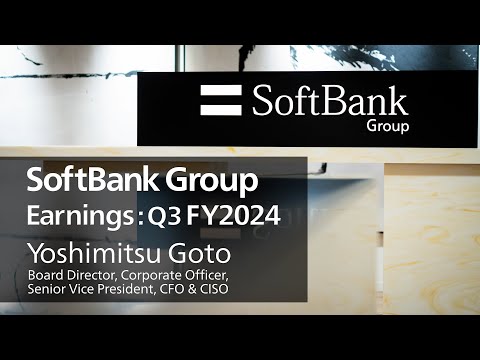SoftBank Group Earnings : Q3 FY2024 by Yoshimitsu Goto