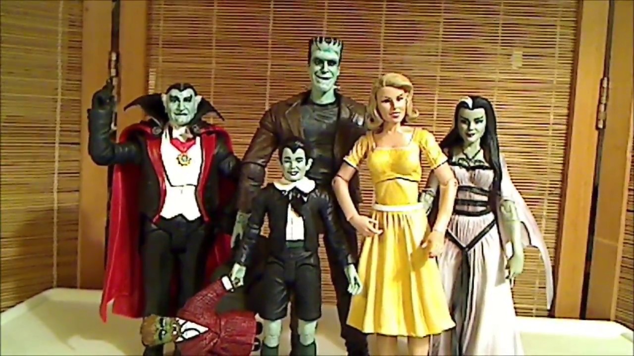 Diamond Select Eddie & Marilyn Munster Action Figures Review