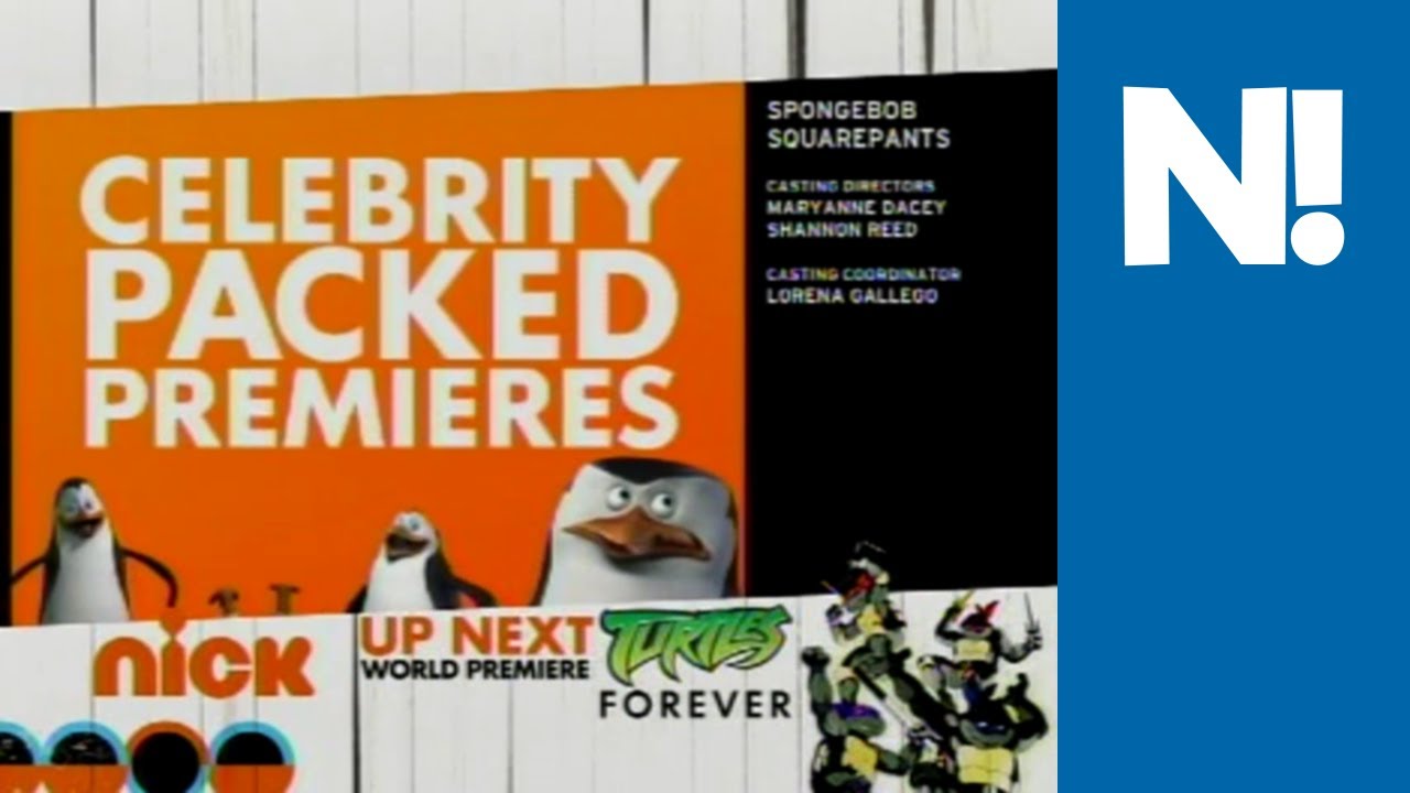 Nickelodeon SpongeBob SquarePants Split Screen Credits (August 29, 2010)