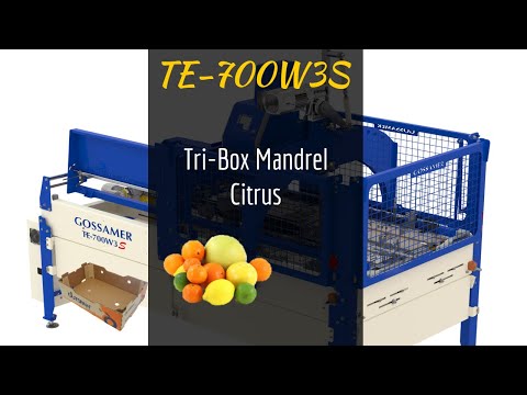 TE-700W3S Tri-Box Mandrel Citrus