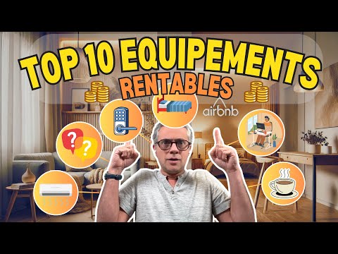 Le top 10 des équipements Airbnb rentables en 2025 + astuce secrète