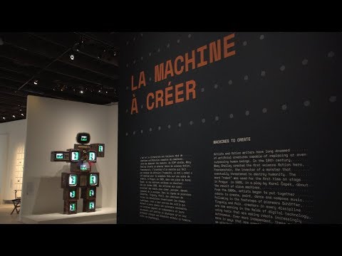 Artistes et Robots : l’exposition