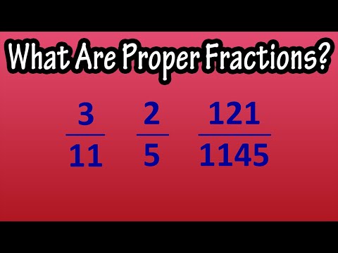 What Are Proper Fractions Explained - What Are Improper Fractions Explained