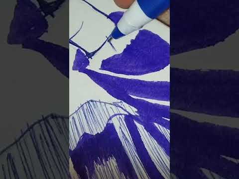 Glow art drawing#gojo#anime#drawing#RajivArtworks#like nad subscribe