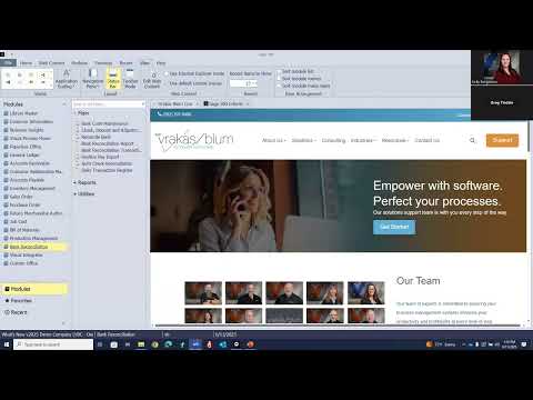 Sage 100 2025 Bank Rec Changes