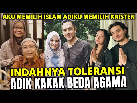 indahnya Toleransi !! Inilah 12 Artis Kakak Adik yang menganut beda Agama