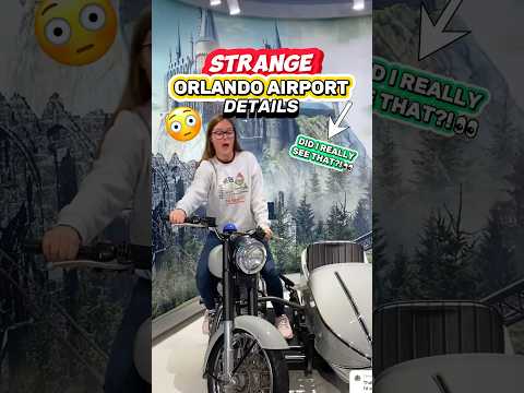 WEIRDEST Things I Found @ Orlando Airport! 😮✈️ (Is That REAL?!)