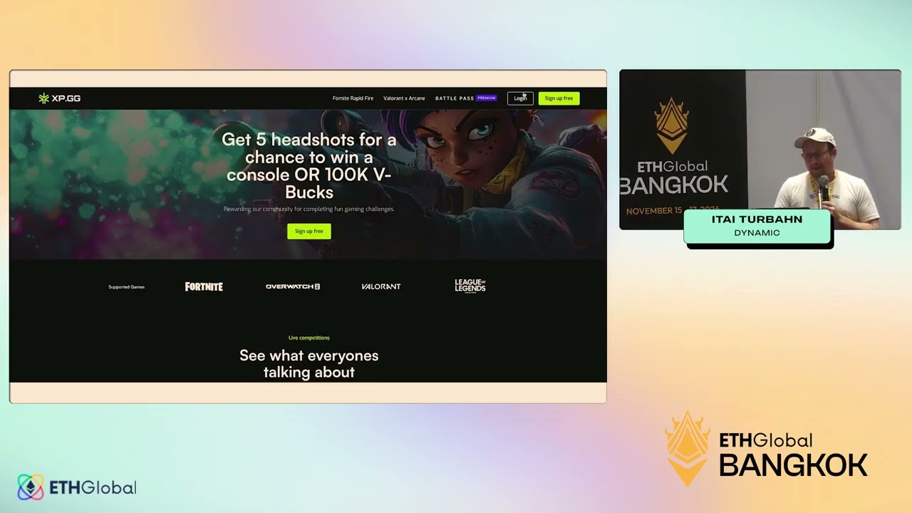 Dynamic xyz - Embed a Wallet Faster Than You Can Order Coffee  - ETHGlobal Bangkok 2024