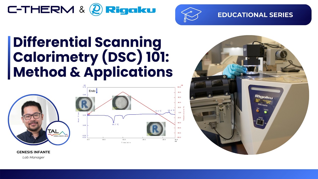 Differential Scanning Calorimetry (DSC) 101: Method and Applications