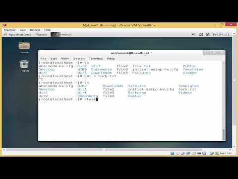 Lession 3: Linux Command Line - Video 10: Print file content to the screen