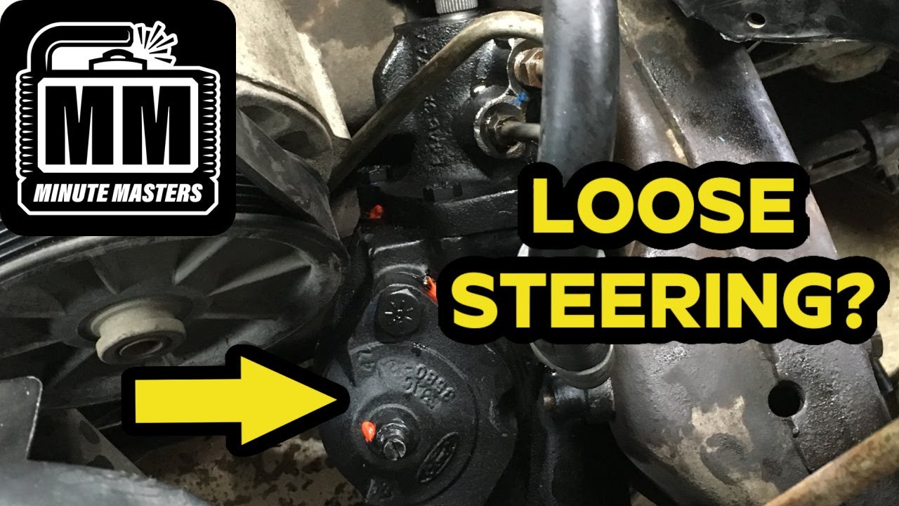 How to Replace Power Steering Gear Box | 1995 Ford F150