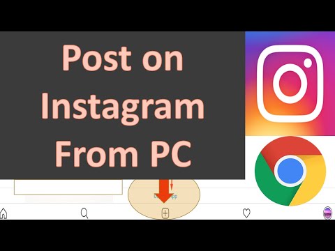 How to Post on Instagram using Computer | Post on Instagram using Windows 10 or any Desktop Browser
