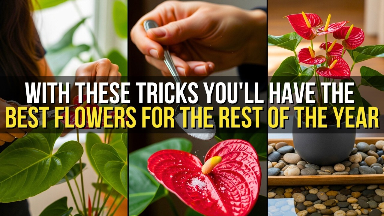 7 Secret Tricks You Didn't Know About Anthuriums to Have Flowers All Year Round