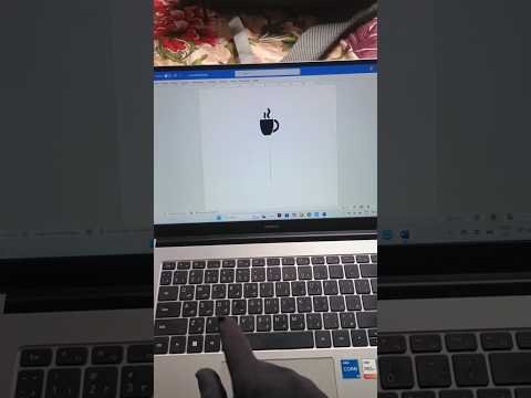 How to Add a Tea Cup ☕ Symbol in MS Word – 5 Seconds!#ytshorts #symbols