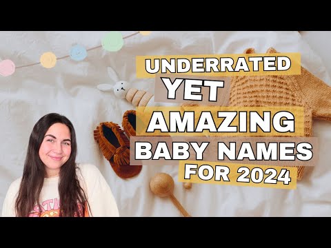 Underrated yet Amazing Baby Names for Boys & Girls 2024 | Baby Names that Declined in Popularity!