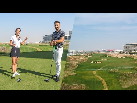 Yas Links Hole Guide with Alex Riggs and Claudine Foong - Part 1
