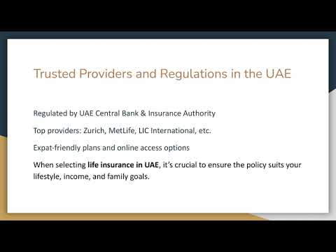 A Practical Guide to Life Insurance in Dubai