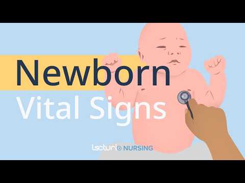 🩺 Vital Signs for Newborns! #NCLEXPrep #NursingSchool #nclex
