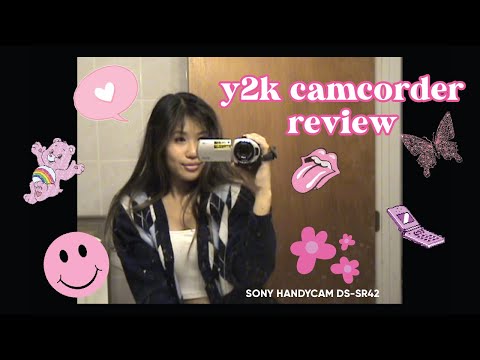 get yourself a y2k camcorder | sony handycam dcr-sr42 video test
