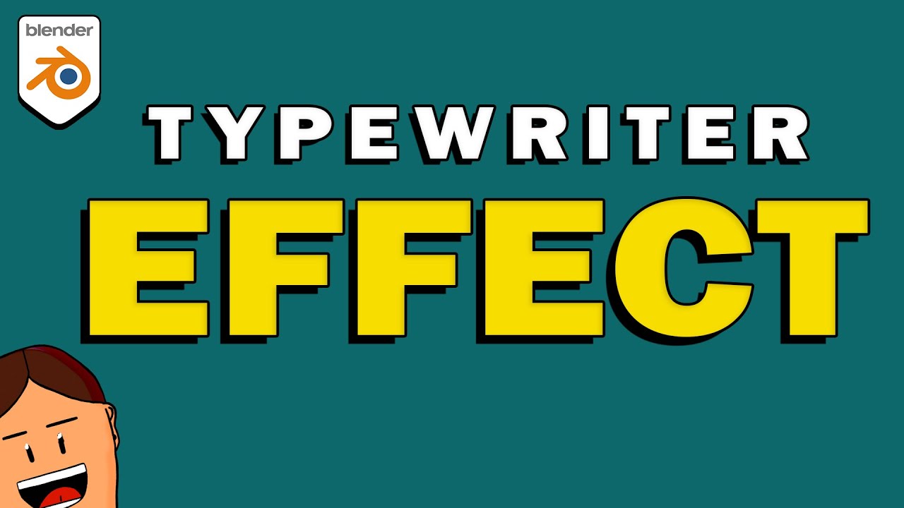 Text Animation | Typewriter Effect | Geometry Nodes Tutorial