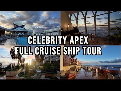 Celebrity Apex Full Cruise Ship Tour