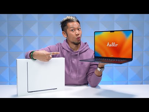 15-inch M2 MacBook Air (2023) Unboxing & Comparison
