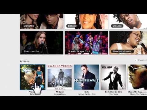 How to discover new music using the desktop player