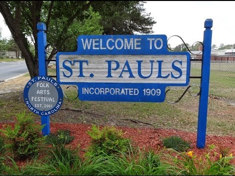 St Pauls NC - My afternoon visit of the town before teaching