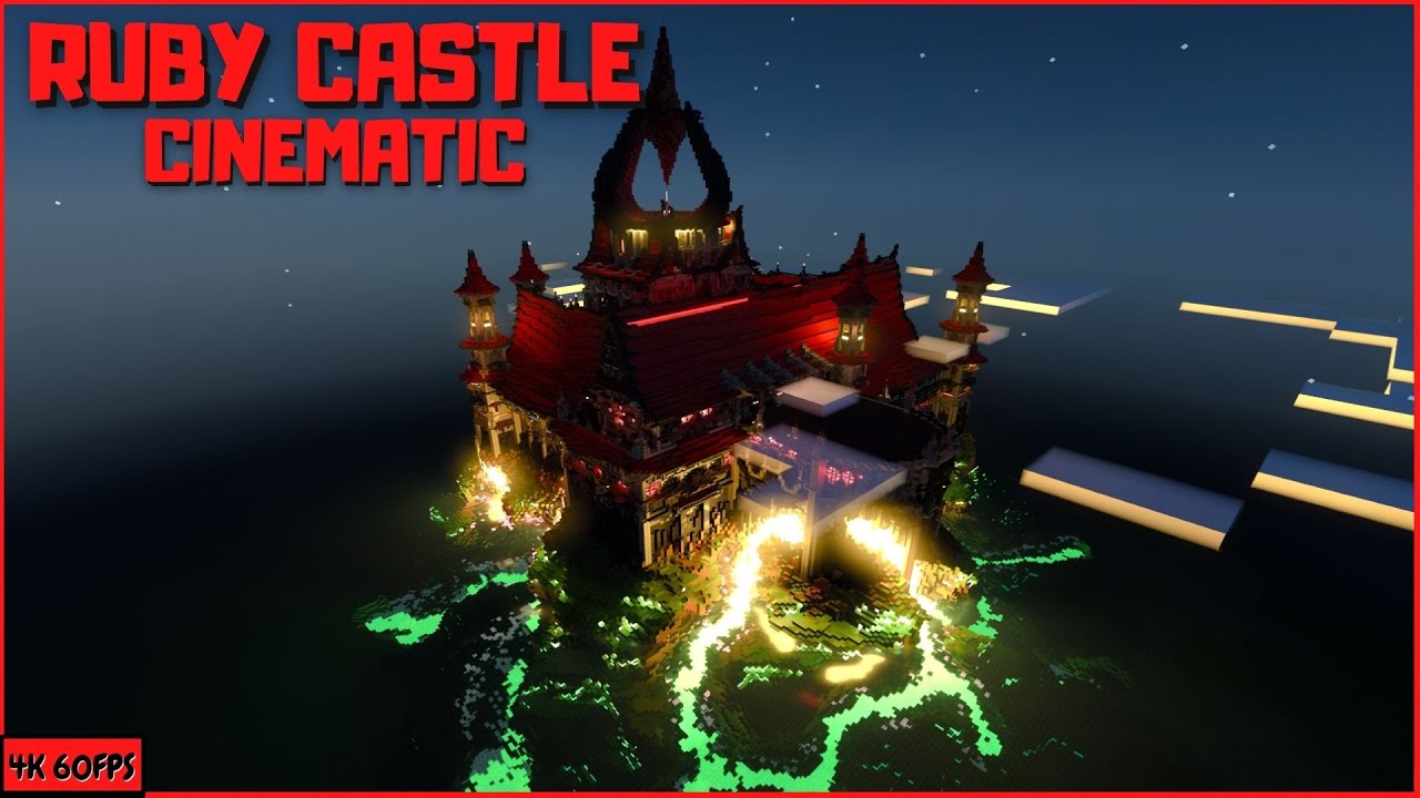 MINECRAFT Ruby Castle Cinematic