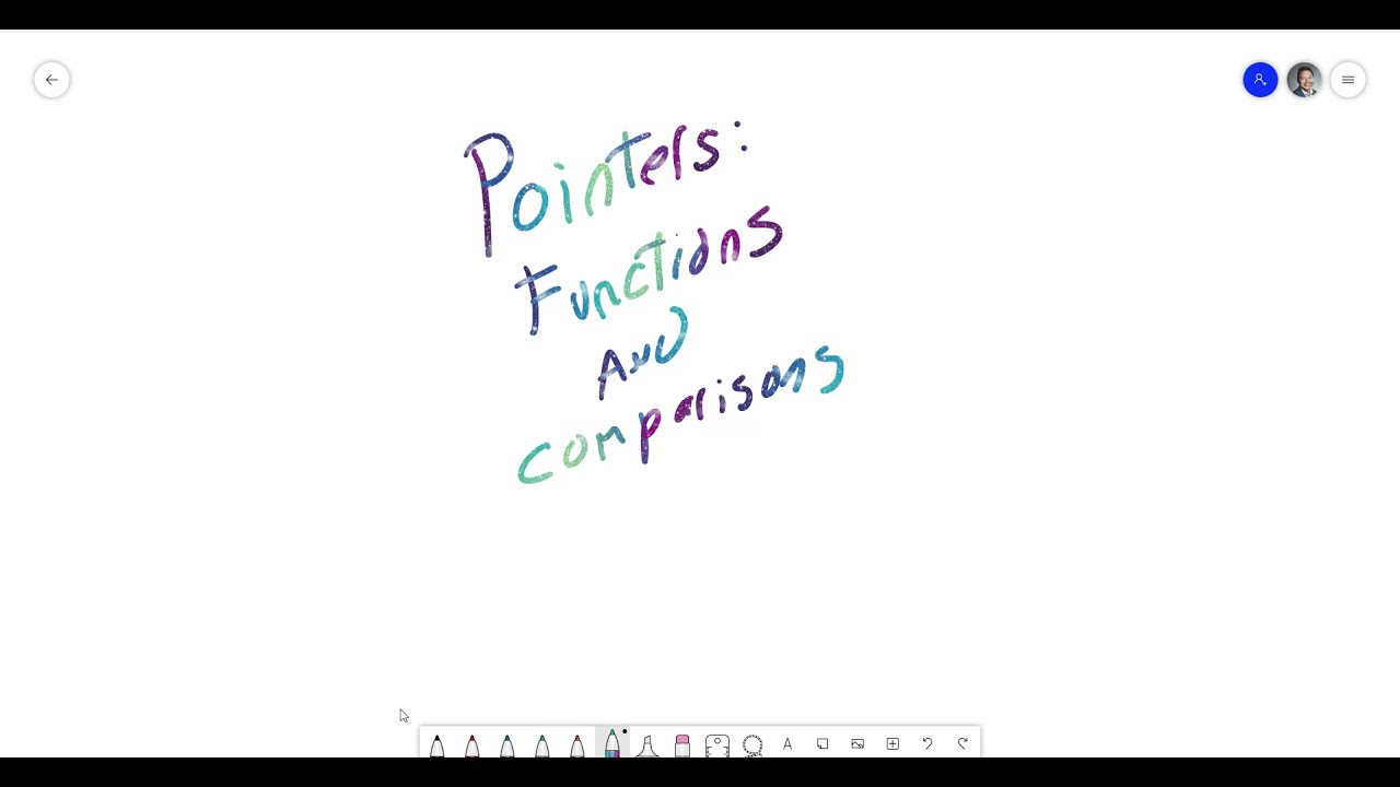 Advanced Programming Concepts using C++ - Pointers: Functions and Comparisons