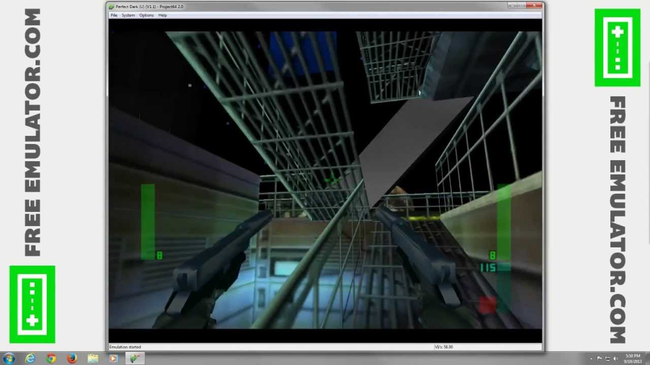 Project64 Emulator 2.1.0.1 | Perfect Dark [1080p HD] | Nintendo 64