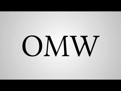 What Does "OMW" Stand For?