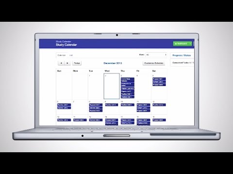 Securities Licensing Study Calendar Demo