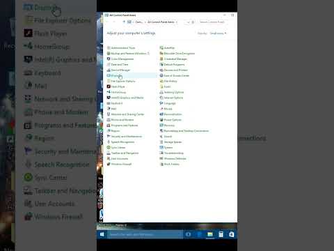 How to change icon text size in window 10
