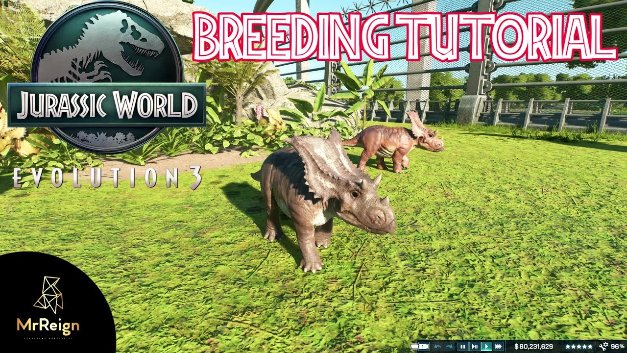 Jurassic World Evolution 3 Breeding Tutorial Guide (Fifth Iteration Trophy Maybe)