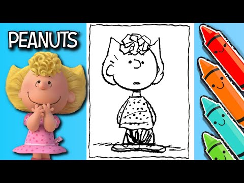 How To Color Sally From Peanuts