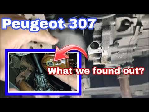 Peugeot 307 Oil Pan + Pump Removal