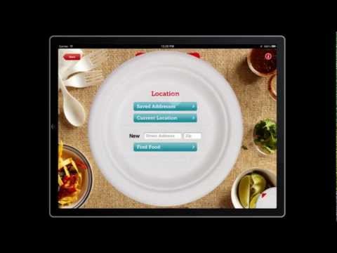 Order Food Online with the Seamless iPad App [DEMO]