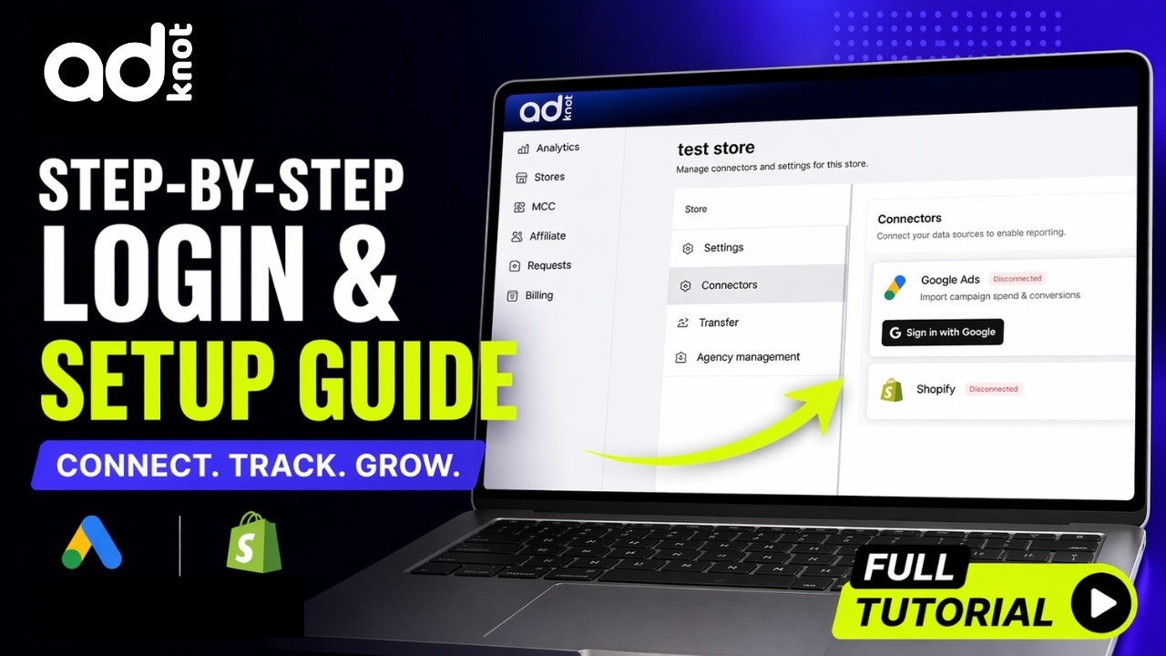 How to Login & Set Up Adknot.ai (Step-by-Step Guide)