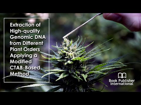 Extraction of High-quality Genomic DNA from Different Plant Orders Applying a Modified CTAB-Based