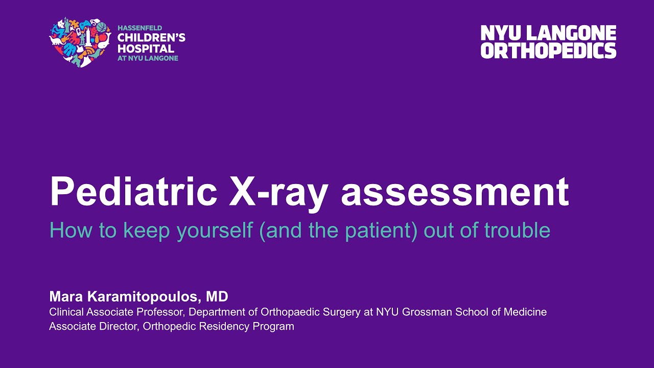 Pediatric X-ray Assessment