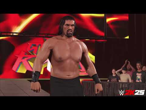 WWE 2K25 - THE GREAT KHALI OFFICIAL DLC ENTRANCE (Dunk & Destruction Pack)