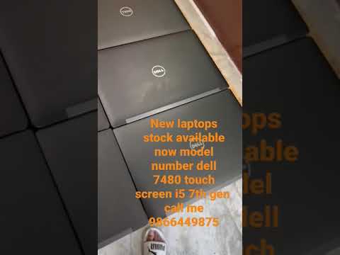 new Dell 7480 touch screen laptops available